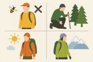 登山で着てはいけない色とは？危険な色と避けたいその理由を解説 | T-WALL